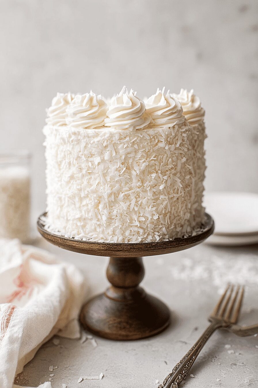 Classic Coconut Cake Recipe With Creamy Frosting 2024
