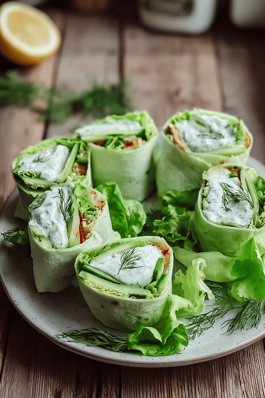 Delicious Cucumber Wraps With Just 5 Ingredients