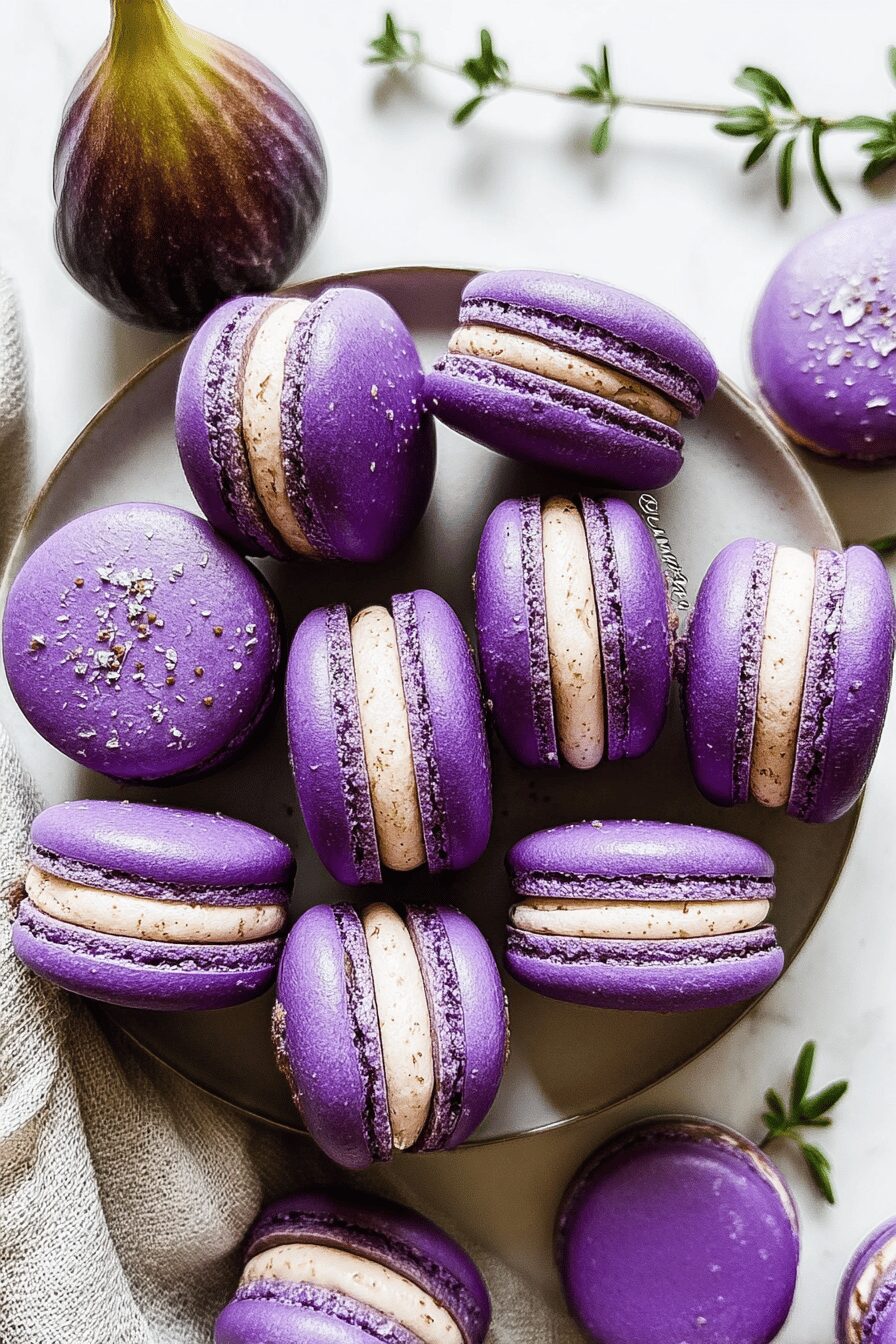 Fig Macarons Recipe 5 Steps To Fresh Flavor And Creamy Filling
