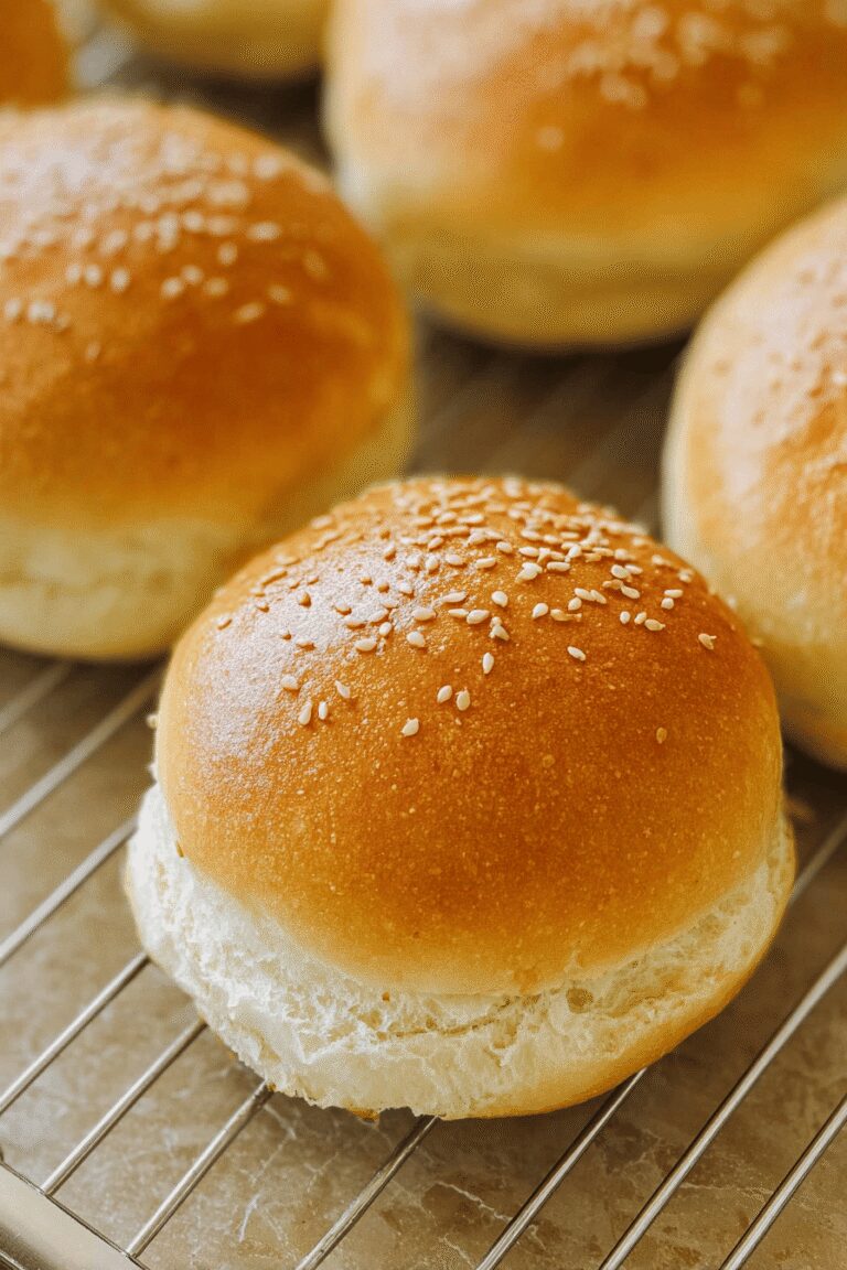 Hamburger Buns Recipe Easy Soft Fluffy Homemade Buns