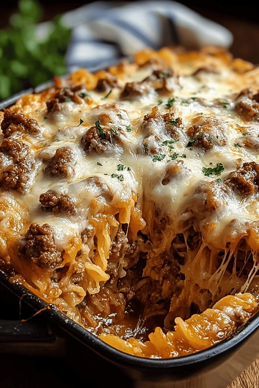 Angel Beef Casserole Recipe With Rich Flavor And Easy Steps