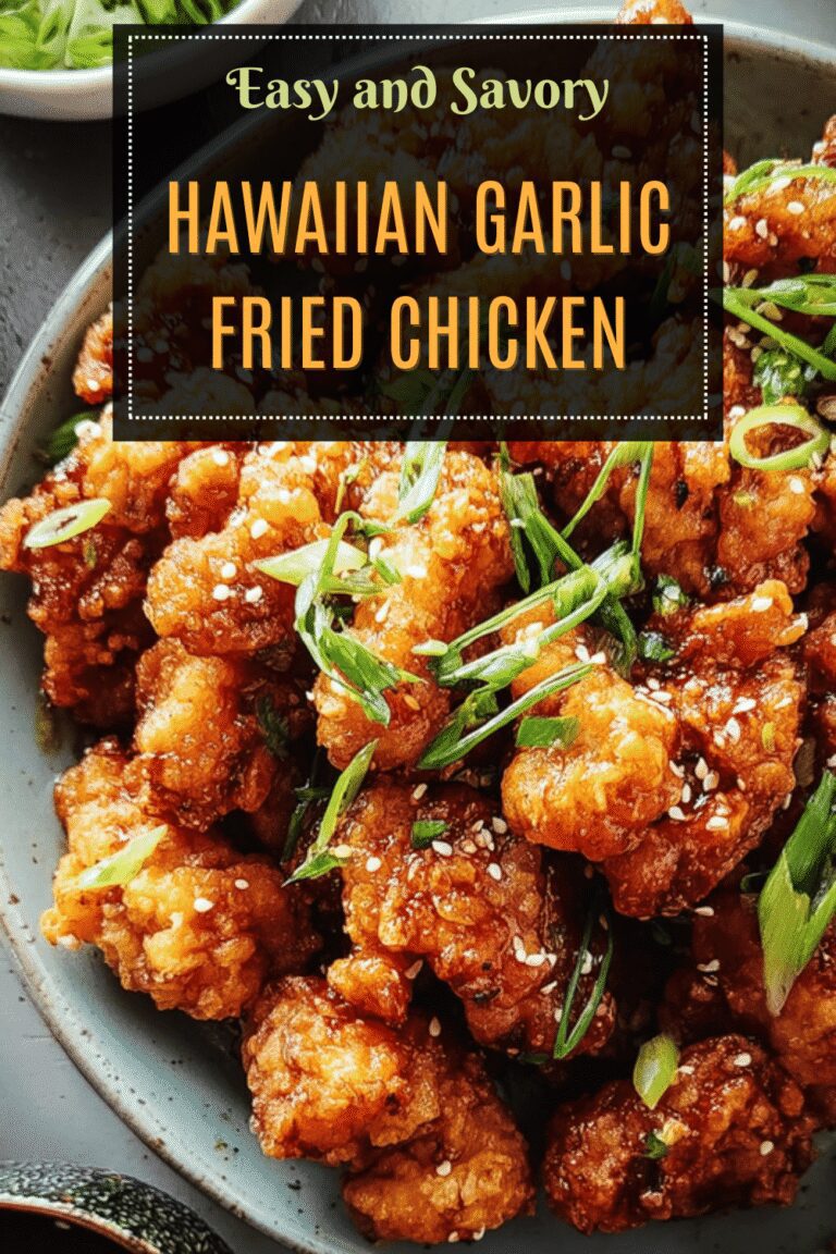Hawaiian Garlic Fried Chicken Recipe With Crispy Bites