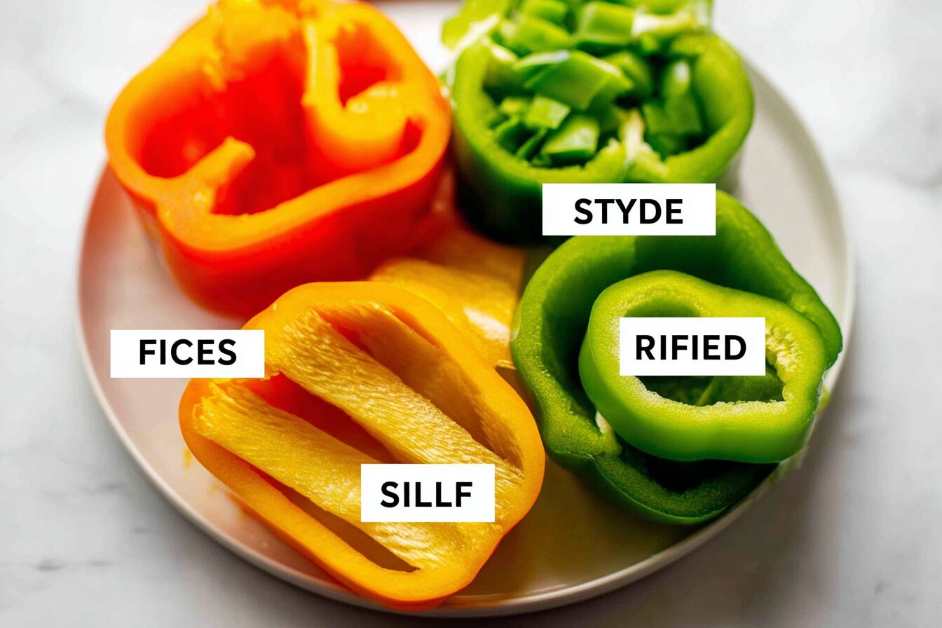 How To Cut A Bell Pepper Quickly With Easy Steps