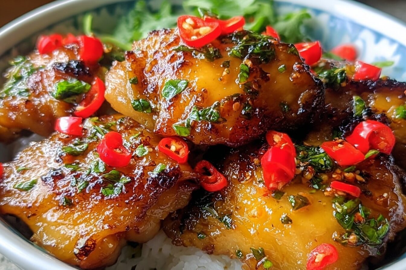 Thai Chicken Thighs Recipe With Authentic Gai Yang Marinade